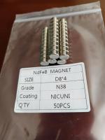 China Custom N38 Grade Neodymium Magnets Round Ring Disc Rectangle Shape for Furniture Use for sale