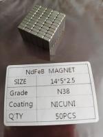 China Custom N38 Grade Neodymium Magnets Round Ring Disc Rectangle Shape for Furniture Use for sale