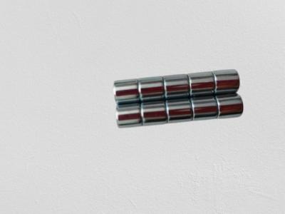 China Custom N52 Neodymium Magnets Round Disc 8x10mm for Transducer Repair for sale