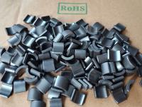 China Arc Shape Hard Ceramic Motor Ferrite Magnet 130 131 with 750 Gauss Magnetic Force and 110° Central Angle for sale