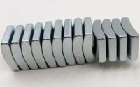 China N48 Neodymium Arc Segment Magnets for Brushless DC Motors - ±0.05mm Tolerance, 240°C Max Temperature for sale