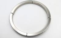 China Customized Size Neodymium Generator Magnets Arc Shaped High Coercive for sale