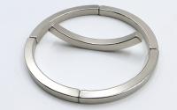China Customized Size Neodymium Generator Magnets Arc Shaped High Coercive for sale