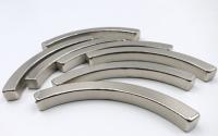 China Customized Size Neodymium Generator Magnets Arc Shaped High Coercive for sale