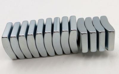 China N45H Neodymium Arc Magnet for Wind Turbine Generators - 150°C Max Temperature, ±0.05mm Tolerance for sale