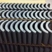 China Arc Shape Ferrite Permanent Hard Magnet For Industrial Micro Motors for sale