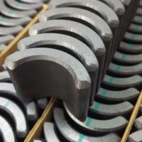 China Arc Shape Ferrite Permanent Hard Magnet For Industrial Micro Motors for sale