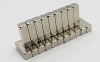 China Industrial Bar Shape Neodymium NdFeB Magnet N35-N52 Grade with ±0.05mm Tolerance for Motors and Sensors for sale