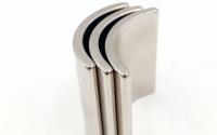 China NdFeB DC Motor Arc Magnets for Spur Gearboxes - N35 to N52 Grade with ±0.05mm Tolerance and 80°C to 240°C Temperature Range for sale