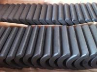 China Super Permanent Arc Shape Ferrite Starter Motor Magnets Y30 Y35 550 560 775 for sale