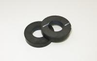 China Ceramic Ferrite Ring Magnet 150mm x 100mm x 25mm for Subwoofer Speakers and Motors for sale
