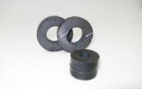 China Ceramic Ferrite Ring Magnet 150mm x 100mm x 25mm for Subwoofer Speakers and Motors for sale