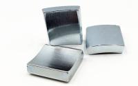 China Neodymium Rare Earth Motor Magnet N35-N52 Grade with Nickel Coating Arc Shape ±0.05mm Tolerance for sale