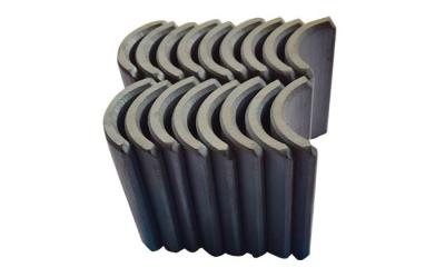 China Permanent Ferrite Arc Segment Magnet 5812P for Brushless Motor Stator - Y30 to Y48 Series with High Temperature Resistance for sale