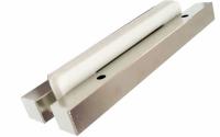 China Bar Shaped N50 Neodymium Custom Rare Earth Magnets with Two Screw Holes for sale