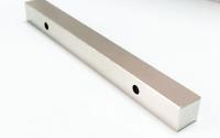 China Super Strong N52 Neodymium Permanent Magnets Block With Two Countersunk Holes for sale