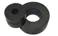 China Strontium Barium Ferrite Ring Magnet Y25 Grade for DC Motors - ±2% Dimensional Tolerance, Custom Shapes Available for sale
