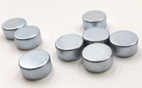 China N35 Grade Neodymium Disc Magnets 11.8-12.2 kGs Br with ±0.05mm Tolerance for Industrial Applications for sale