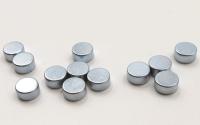 China N35 Grade Neodymium Disc Magnets 11.8-12.2 kGs Br with ±0.05mm Tolerance for Industrial Applications for sale