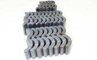 China Arc Shape Permanent Ferrite 360 Magnet for PMDC Motor - Y25/Y30/Y33/Y35 Grades with ±2% Tolerance for sale