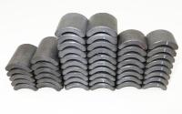 China Arc Shape Permanent Ferrite 360 Magnet for PMDC Motor - Y25/Y30/Y33/Y35 Grades with ±2% Tolerance for sale