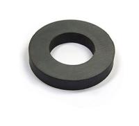 China Permanent Pneumatic Ferrite Cylinder Ring Magnet with ±2% Size Tolerance and Y25-Y35 Grade Options for Industrial Applications for sale