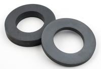 China Custom Strontium Barium Ferrite Ring Magnets Y25 Y30 Y33 Y35 Grades ±2% Tolerance for Motors & Speakers for sale