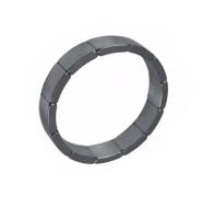China Arc Shaped Ceramic Ferrite Magnets for Ceiling Fan Brushless DC Motor - Y25/Y35 Grade with ±2% Tolerance for sale
