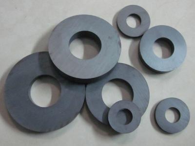 China Y25 Y30 Y35 Grade Ferrite Ring Magnets for Speakers and Motors - ±2% Tolerance, No Coating Required for sale