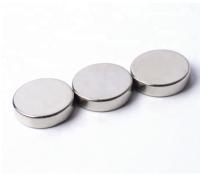 China N35 Grade 8mm x 3mm Neodymium Disc Magnet with 11.8-12.2 Br and 80°C Max Temperature for sale