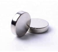 China N35 Grade 8mm x 3mm Neodymium Disc Magnet with 11.8-12.2 Br and 80°C Max Temperature for sale