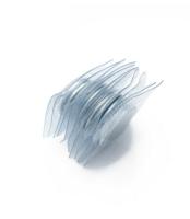 China Permanent Neodymium Button Magnets 23×3mm PVC Coated - N35 to N52 Grades for Industrial Applications for sale