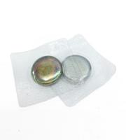 China Permanent Neodymium Button Magnets 23×3mm PVC Coated - N35 to N52 Grades for Industrial Applications for sale