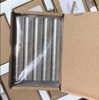 China 15×2mm & 12×2mm Ni Sintered Neodymium Magnets N35-N52 Grade for Jewelry Box and Industrial Applications for sale