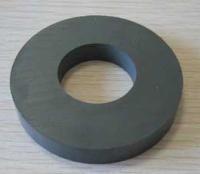 China D100X70X20mm Ferrite Permanent Ring Magnet - Y25/Y30/Y33/Y35 Grade Industrial Hard Ferrite with ±2% Tolerance for sale