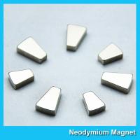 China Custom Trapezoid Neodymium Magnets N35-N52 Grade with ±0.05mm Tolerance and 80-240°C Temperature Range for sale