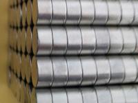 China N50 Neodymium Cylinder Magnets 10mm Diameter Rare Earth Disc Magnets for Motors for sale
