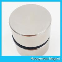 China Zinc Coating Neodymium Magnet N50 Disc 20x20mm Rare Earth Permanent Industrial for sale