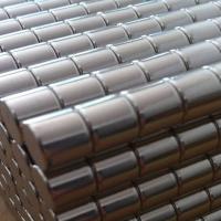 China Custom Neodymium Cylinder Magnets N35-N52 Grade with ±0.05mm Tolerance for Industrial Applications for sale