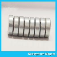 China N35-N52 Permanent Neodymium Cylinder Magnets For Motor Generator for sale