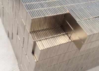 China N35-N52 Neodymium Block Magnets with ±0.05mm Tolerance and Silver Coating - Custom Sizes Available for sale