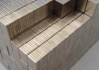 China N35-N52 Neodymium Block Magnets with ±0.05mm Tolerance and Silver Coating - Custom Sizes Available for sale