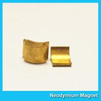 China N35 Neodymium Arc Segment Motor Magnet 11.8-12.2 kgs Br with ±0.05mm Tolerance for Industrial Applications for sale