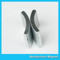 China Neodymium Arc Magnet for Linear Motors - N35 to N52 Grade with ±0.05mm Tolerance and 80°C to 240°C Temperature Range for sale