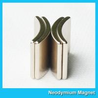 China N33-N52 Custom Arc Shape Neodymium Magnets for Brushless DC Motors with ±0.05mm Tolerance and 14.4-14.8 Br Rating for sale