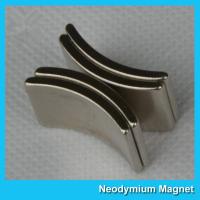 China N33-N52 Custom Arc Shape Neodymium Magnets for Brushless DC Motors with ±0.05mm Tolerance and 14.4-14.8 Br Rating for sale