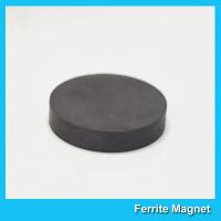 China Circular Ceramic Magnets For Art And Craft Projects / Refrigerator / Whiteboard for sale
