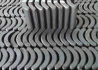 China Arc Shaped Permanent Ferrite Magnet For Ceiling Fan Motor SGS Certification for sale