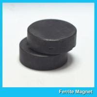 China Y30BH Disc Shape Ferrite Magnet Round Disk Magnets Dia 18mm x 5mm for sale