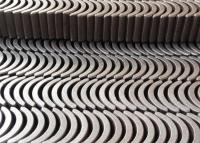 China Industrial Ferrite Arc Magnet For PMSM Motor ROHS SGS ISO9001 Certification for sale
